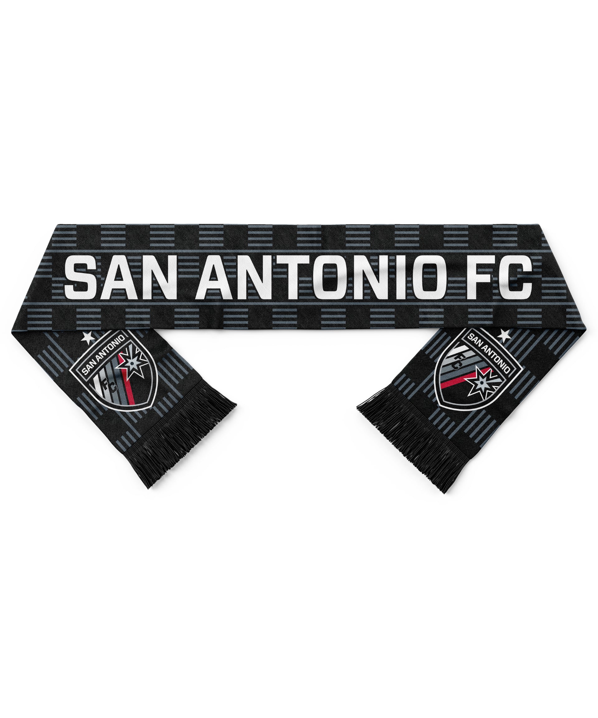 SAFC Carbon Checkered Scarf 2025 - SAFC Fan Shop