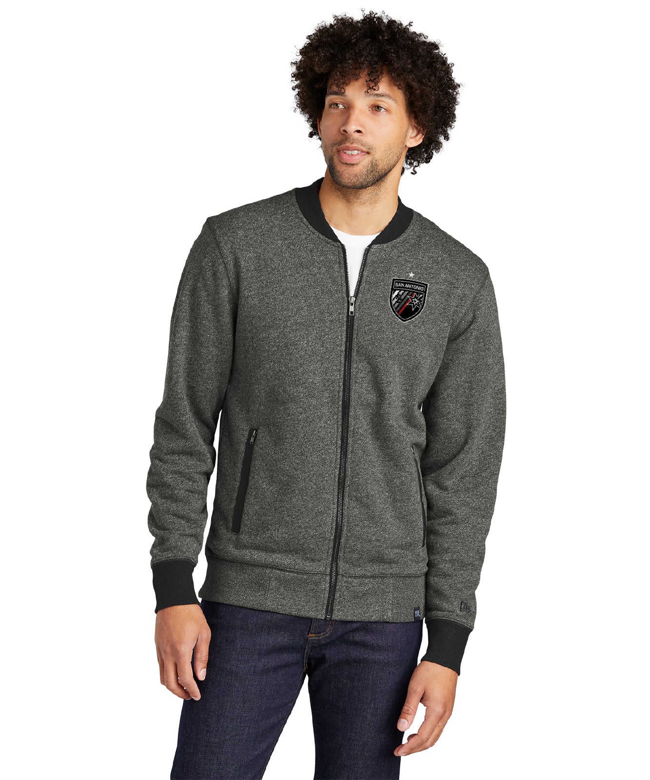 SAFC x New Era French Terry Zip Up - Online Exclusive - SAFC Fan Shop