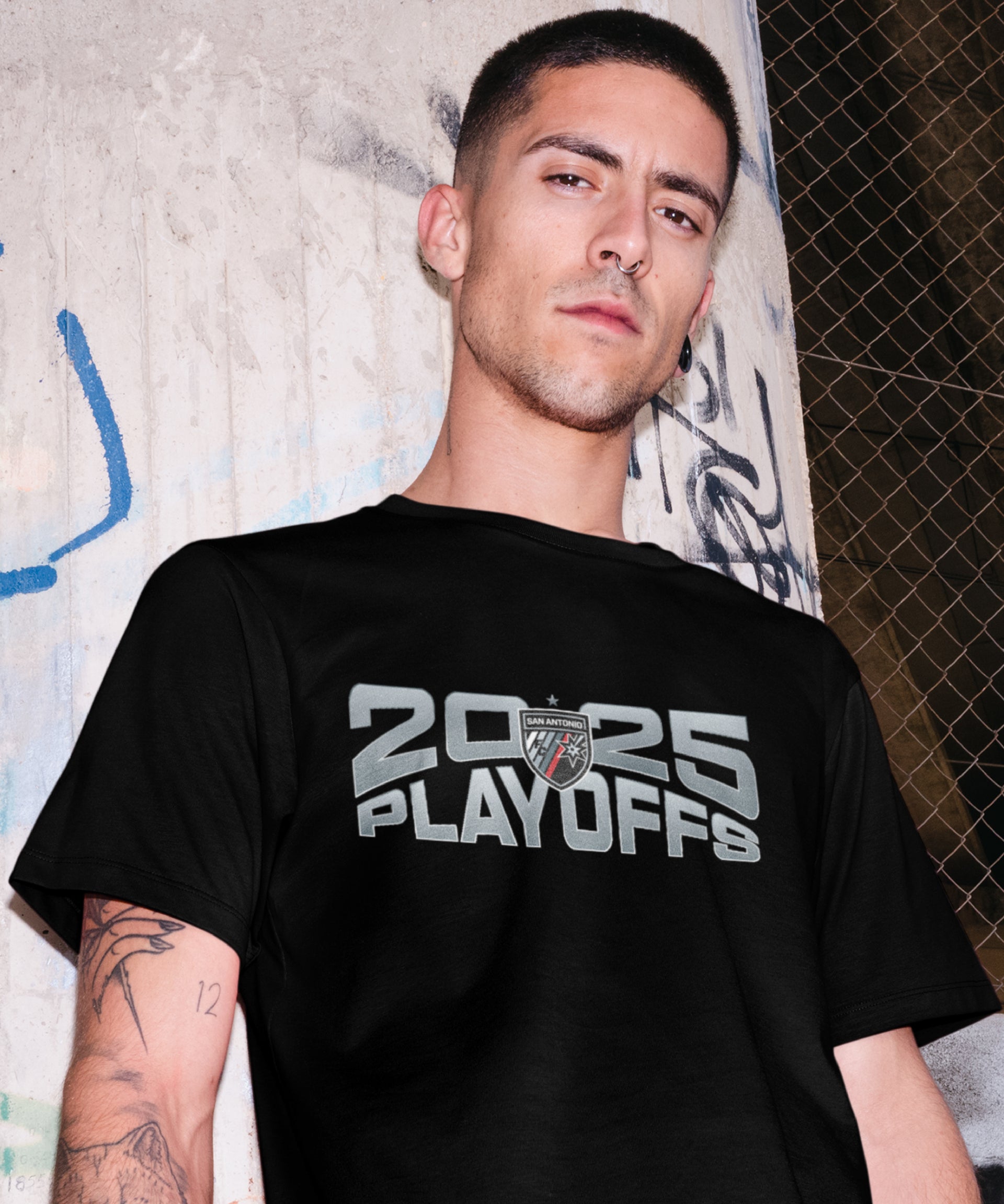 SAFC Playoffs Tee 2025 - SAFC Fan Shop